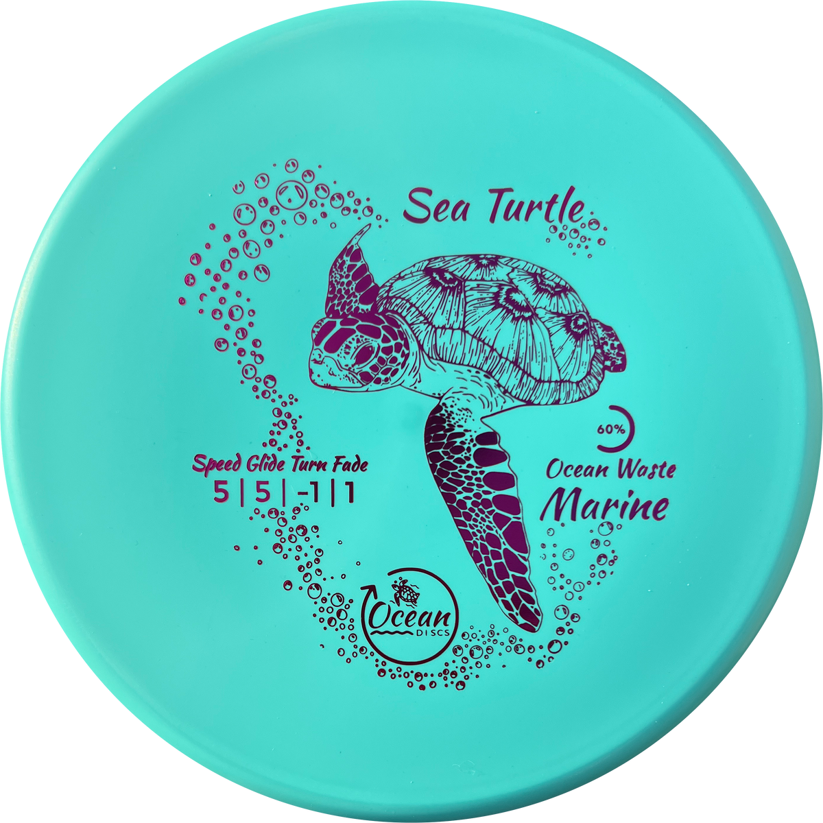 Ocean Discs Marine Sea Turtle – London Disc Golf Community