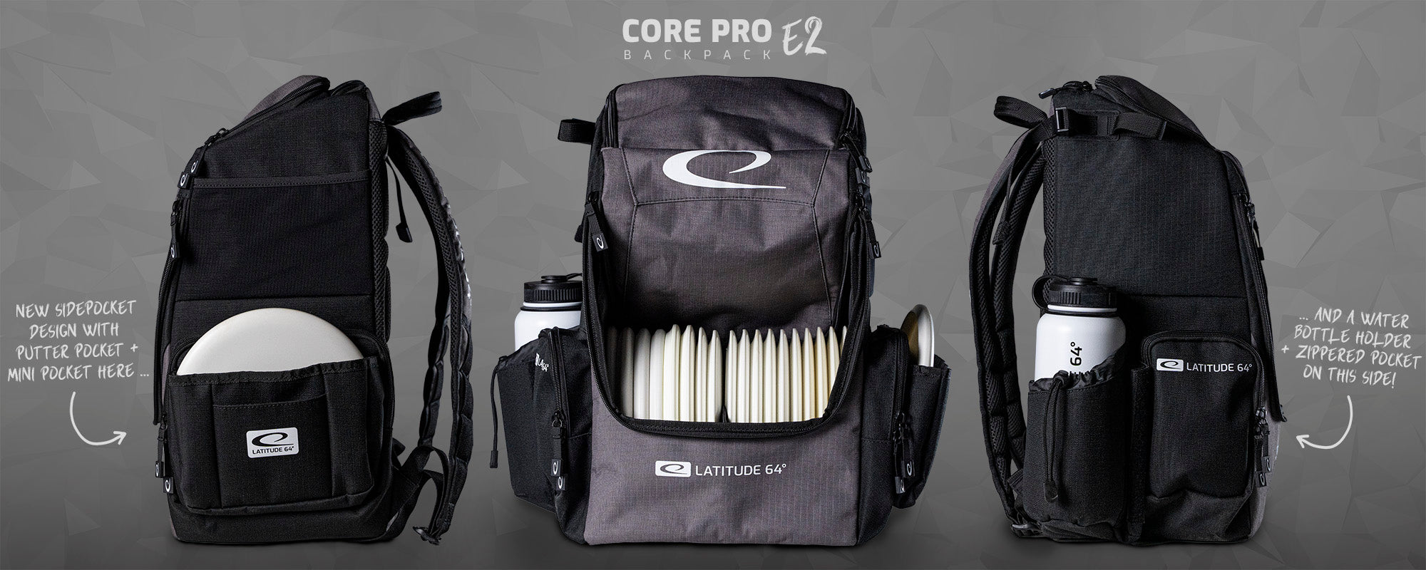 Latitude 64° Core Pro E2 Backpack – London Disc Golf Community